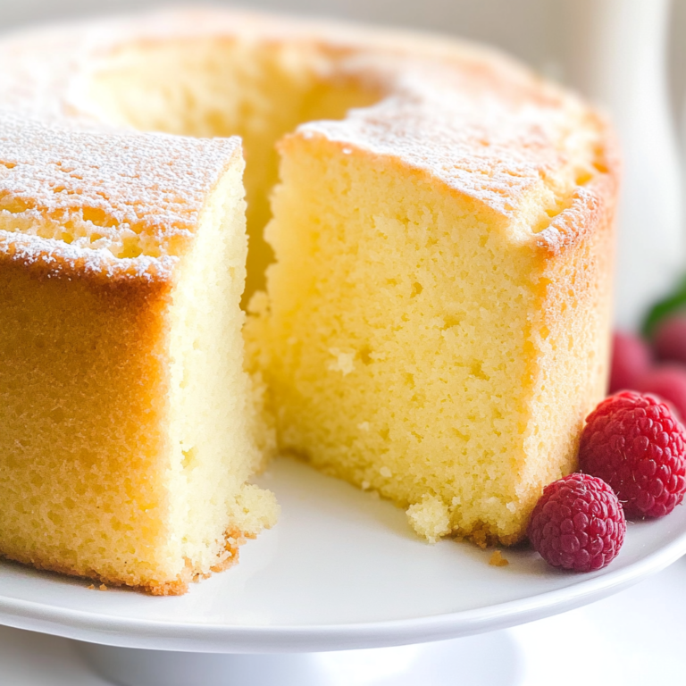 Lemon Chiffon Cake - Cookingsteps.com