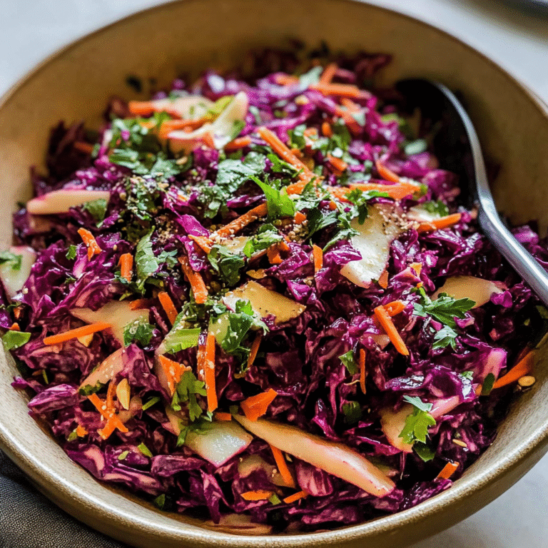 Amazing Turkish Red Cabbage Salad for a Delicious Meal