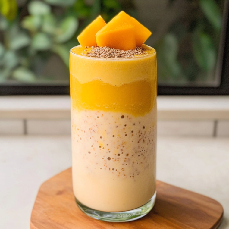 Amazing Mango Sticky Rice Smoothie for a Delicious Treat